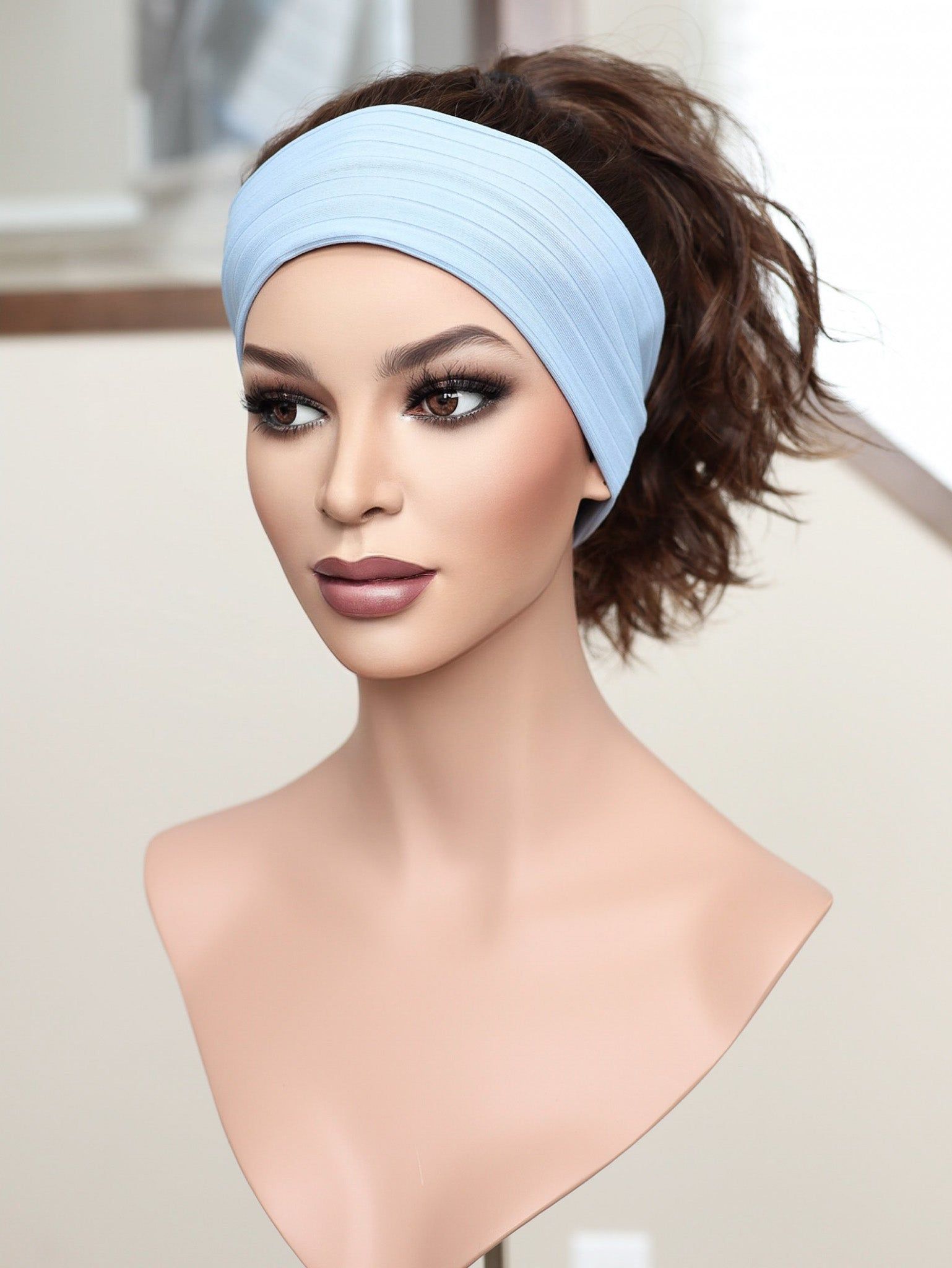 22" Mia Wavy Active Pony Wig (XS) – Madison Hair Collection