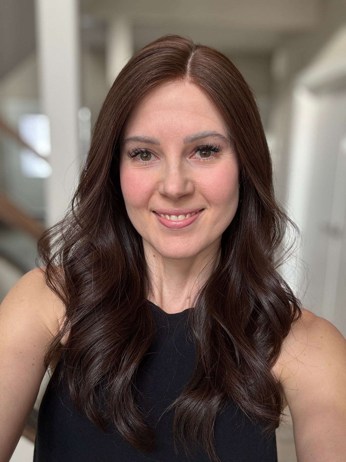 22" Laura Comfort Cap Lace Top Wig (M) – Madison Hair Collection